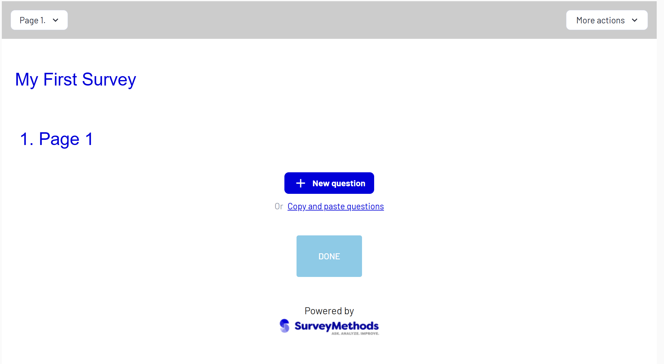 Using the Survey Builder | SurveyMethods