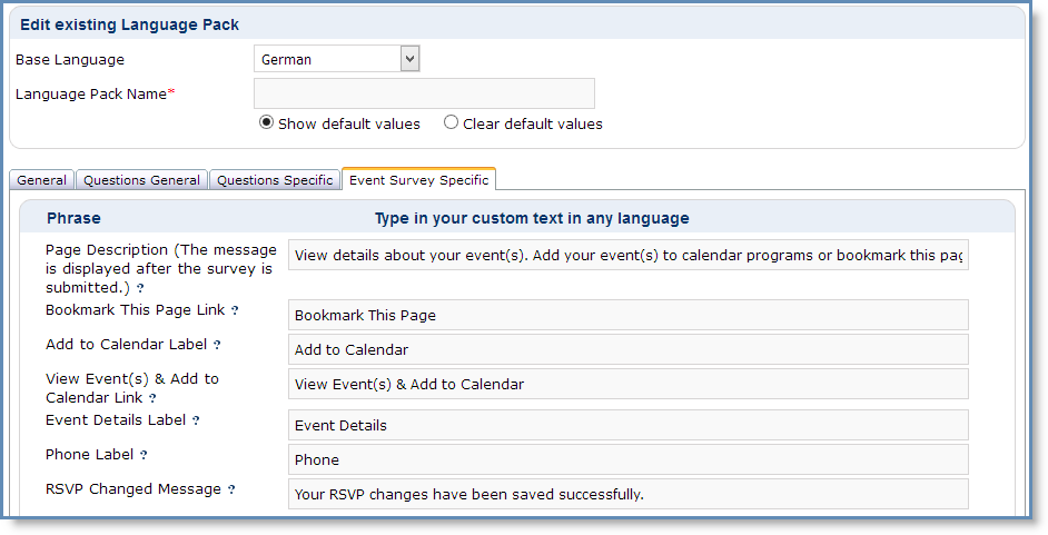 Create Surveys in Any Language